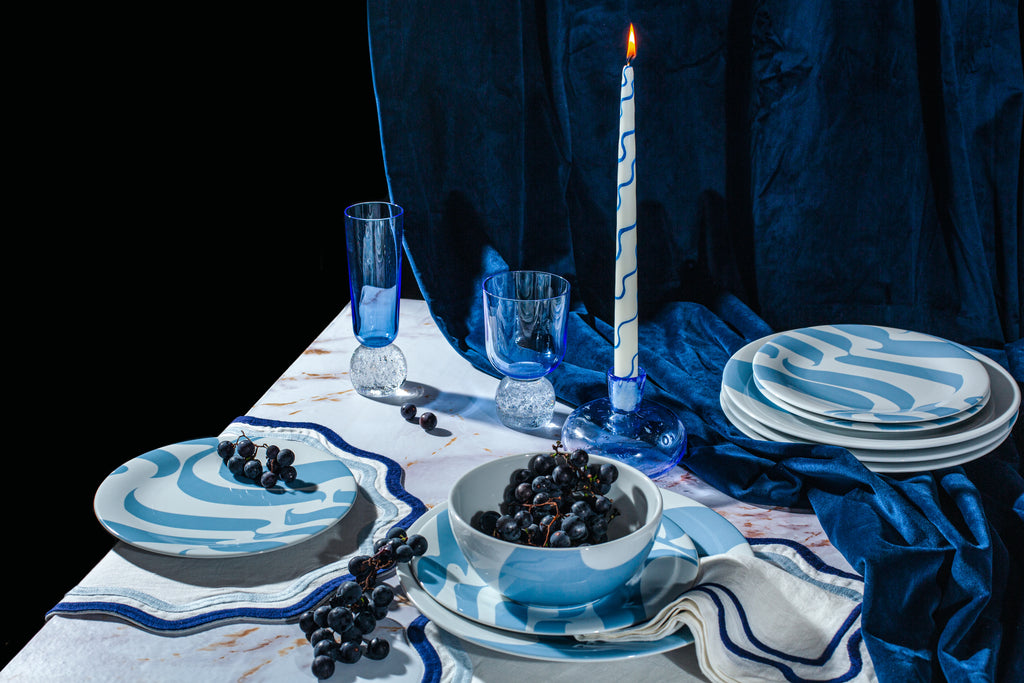 Misette Colorblock Dinner Plates (Set of 4)