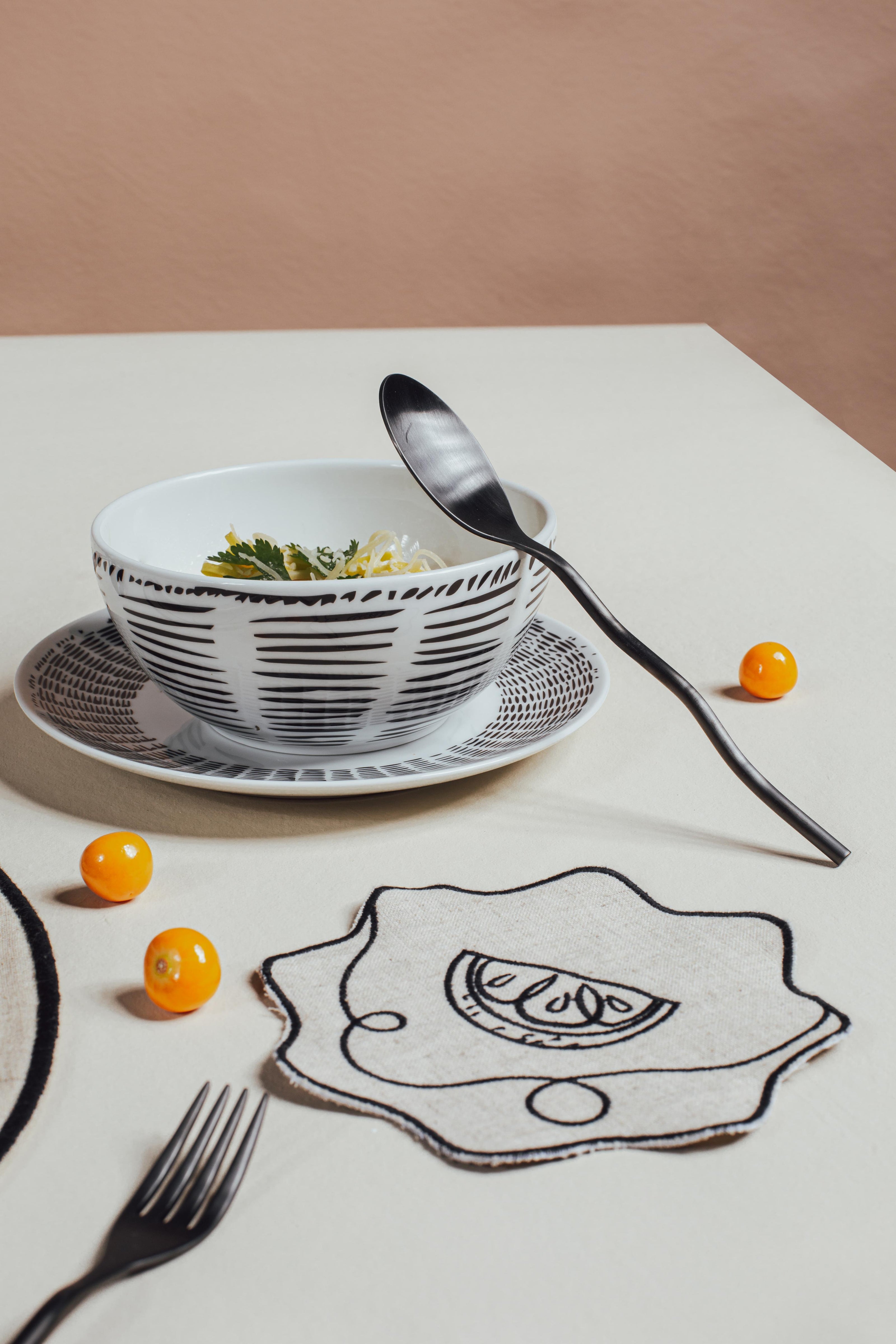 Misette Colorblock Dinner Plates (Set of 4)