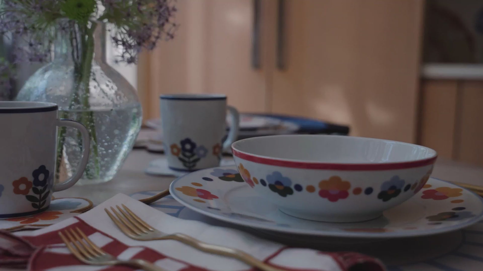 Misette Colorblock Dinner Plates (Set of 4)